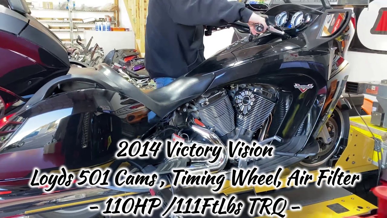 2014 Victory Vision - Dyno Pulls - PCV Tuning - YouTube