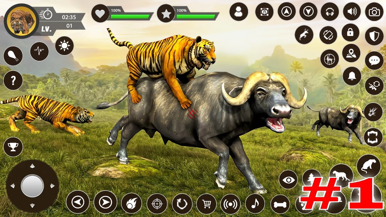 🐅 Tiger Simulator Offline Games | RKM Gaming | Conquer the Wild as a ...