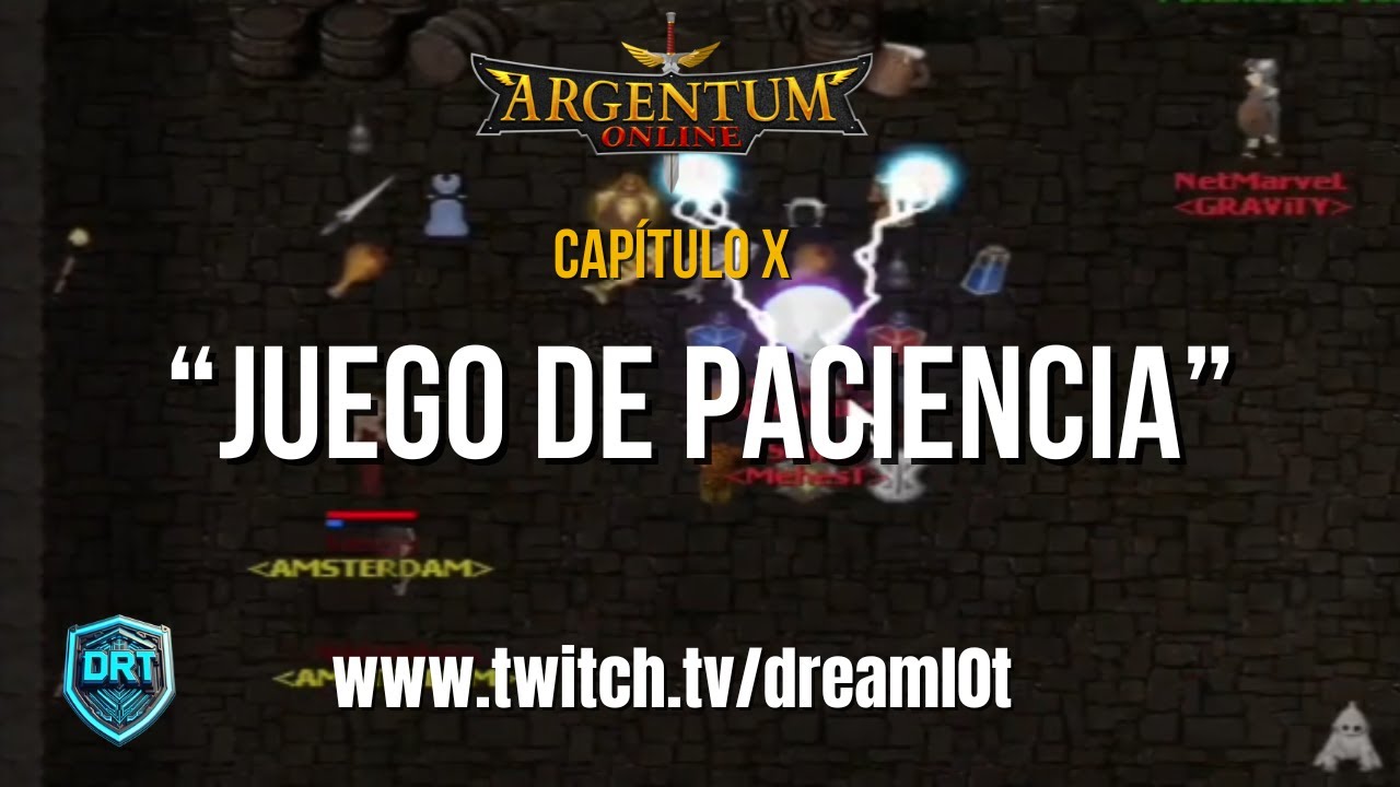 Cap X - AGITE en stream "Juego de paciencia" Argentum Online versión ...