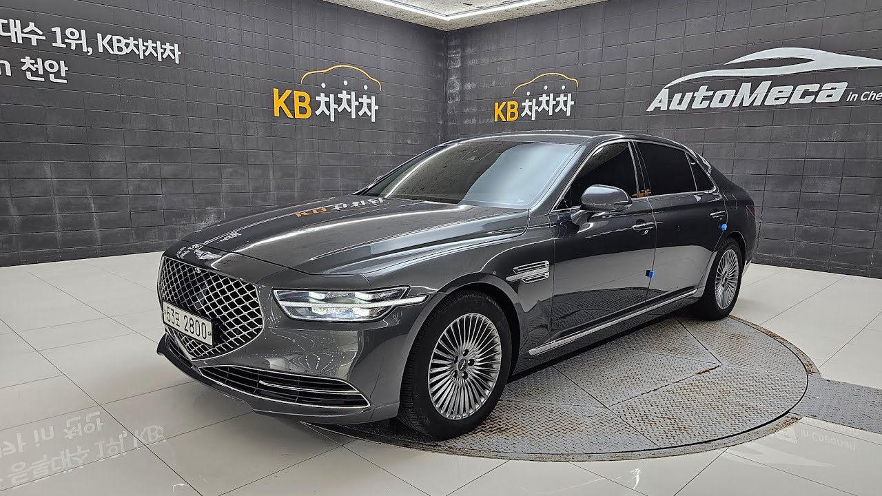 판매완료 감사합니다 G90 제네시스g90 실주행2만 G90중고차 2019년03월 귀한 베이지브라운투톤실내 조기판매