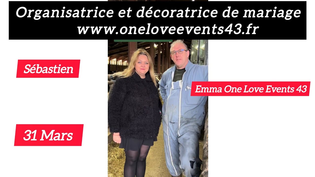 Sébastien béraud 31Mars Emma de One Love Events 43 Organisatrice et ... Sébastien béraud 31Mars Emma de One Love Events 43 Organisatrice et ...