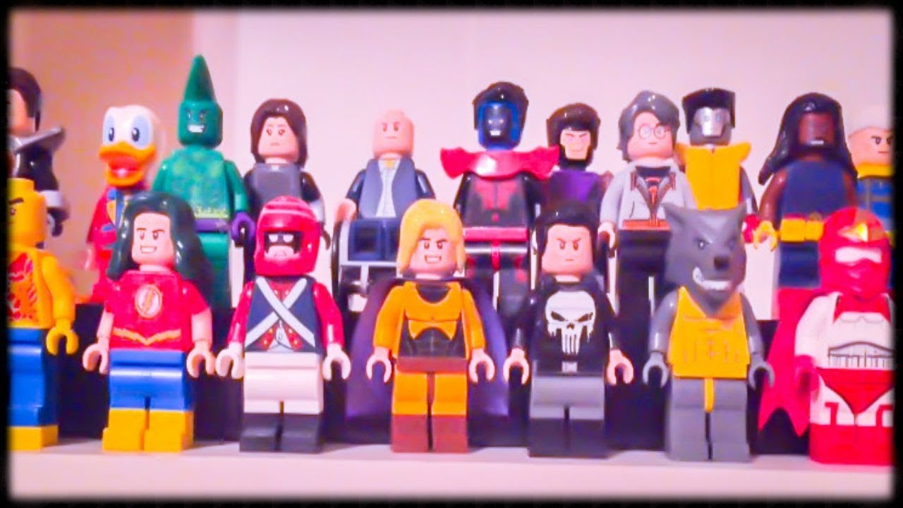 Custom LEGO Marvel Minifigure Collection - YouTube