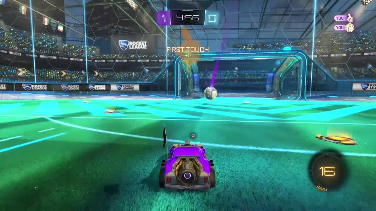 Rocket League - Easy Goals against Rookies - YouTube