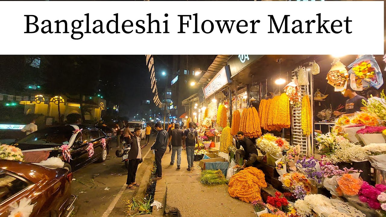 Chittagong Biggest Flower Market | Cheragi Pahar Flower Market ...