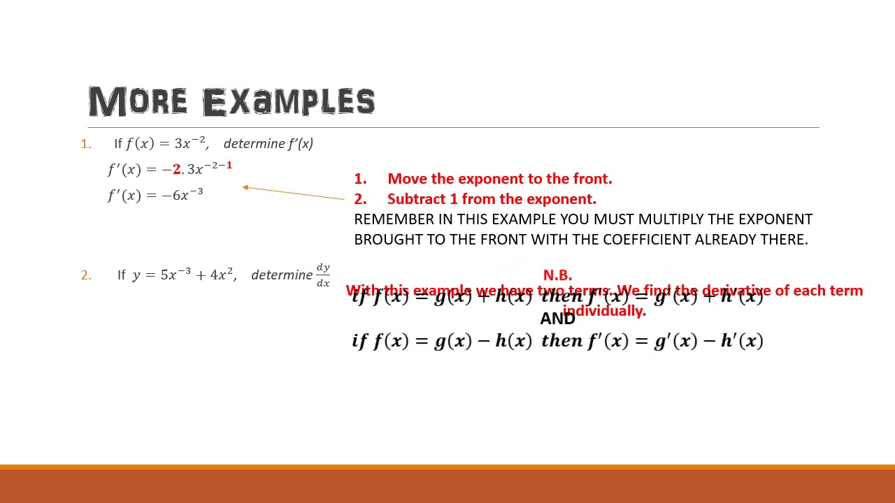 Calculus Power Rule YouTube Calculus Power Rule YouTube
