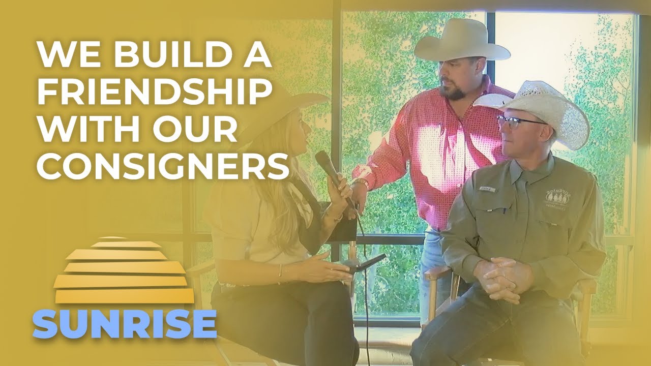 Dustin Miller & Will Yeager with Superior Livestock | Superior Sunrise ...