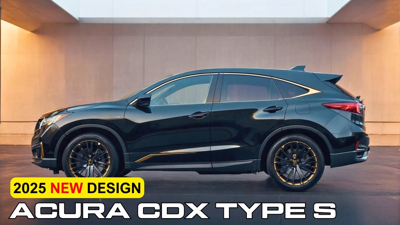 All New 2025 Acura CDX Type S: Review - Price - Interior And Exterior Redesign - YouTube