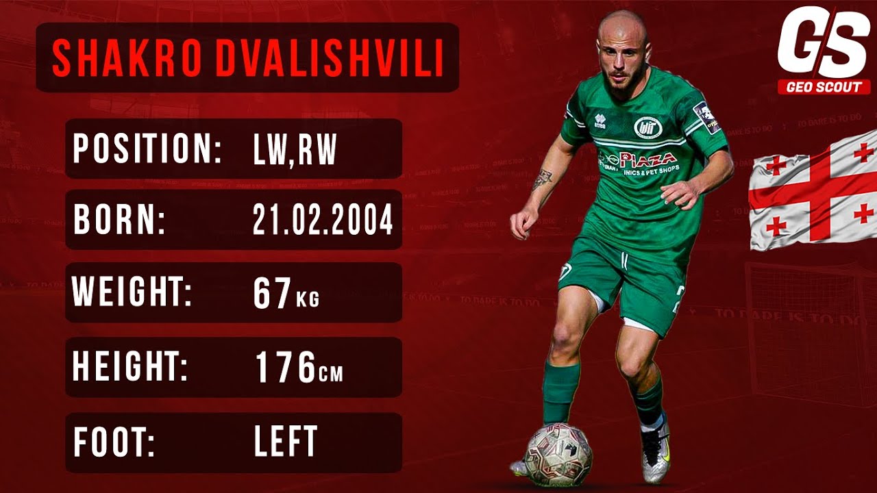Shakro Dvalishvili LW, RW WIT Georgia | HD - YouTube