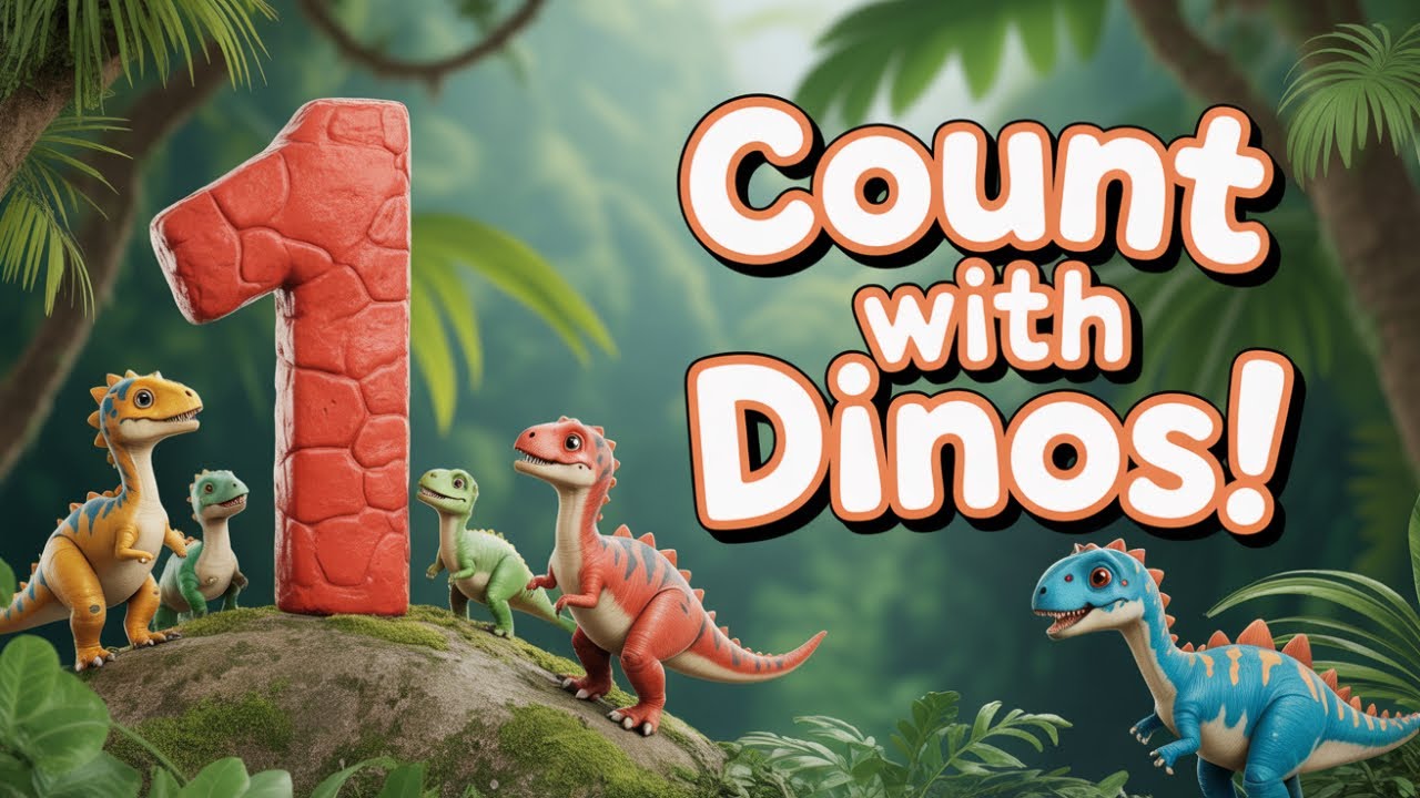 Baby Dinosaurs Learn Numbers in this MAGICAL Musical Adventure! - YouTube