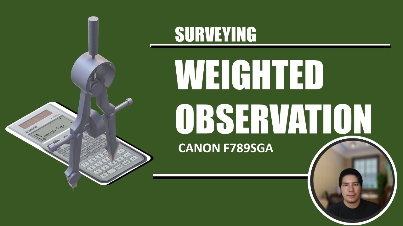 Weighted Observation using Canon F789SGA - YouTube