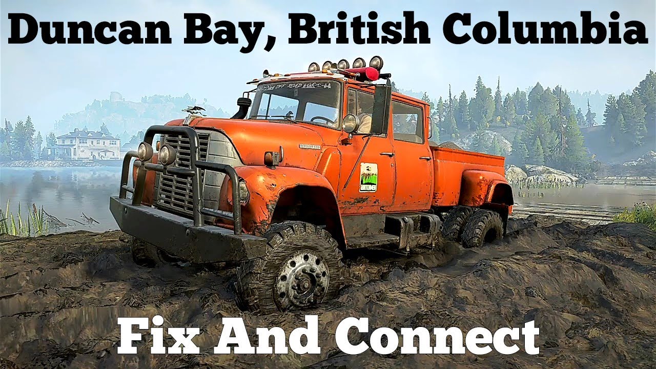 Duncan Bay Initial Exploration | SnowRunner Season 10 - Fix & Connect ...