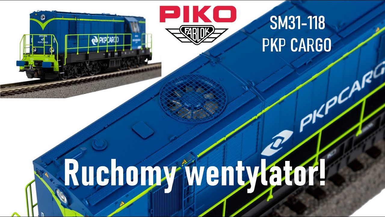2023.07.08. - PIKO 52300 / 52302 | SM31-118 PKP CARGO - ruchomy ...