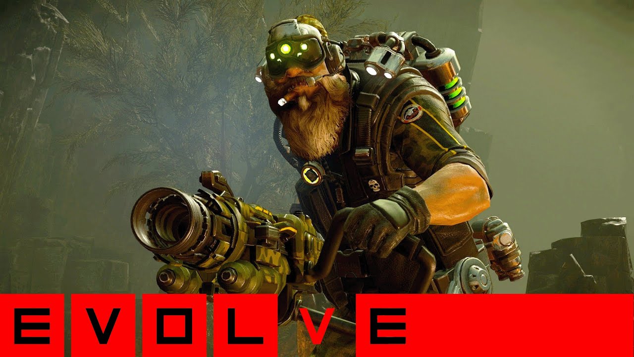 Sergeant Hank with Orbital Drill EVOLVE MULTIPLAYER 2025 #evolve #evolvelegacy - YouTube