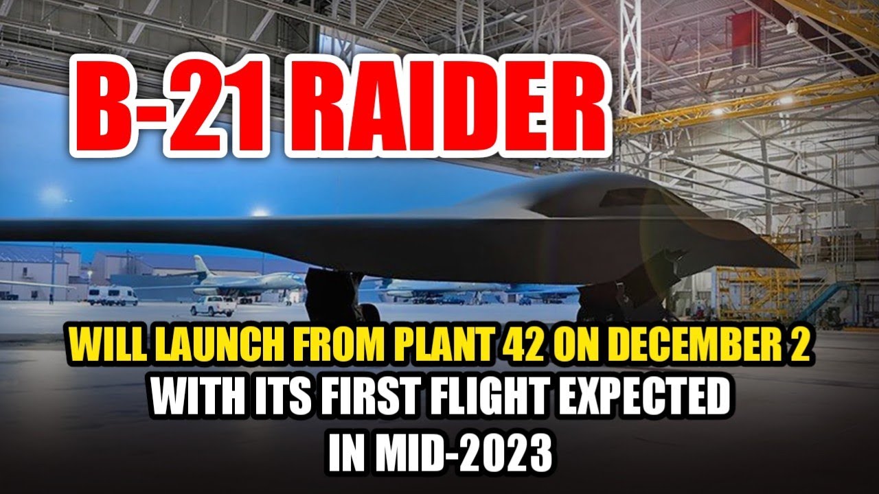 Ahead of the Launch of the New B-21 Raider - YouTube