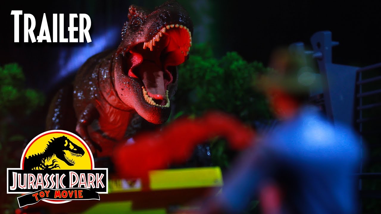 Jurassic Park: Toy Movie | Trailer (Stop-Motion) - YouTube