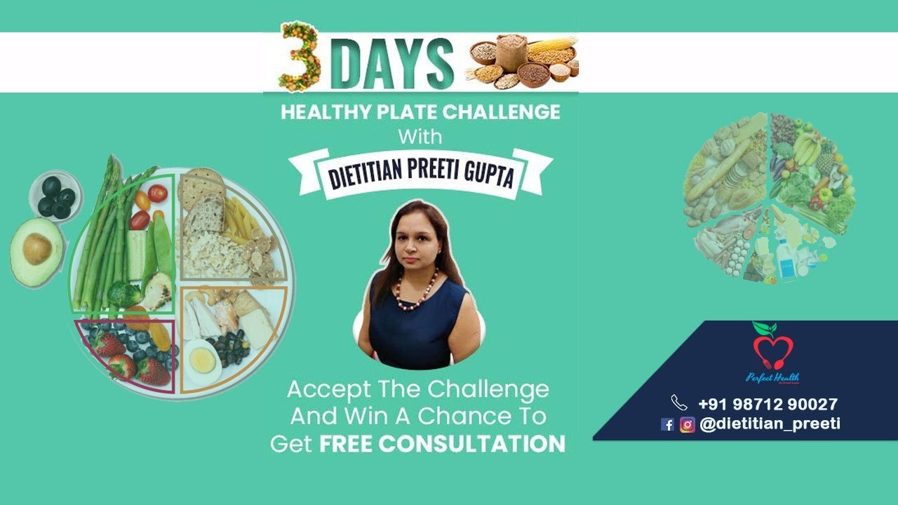 Healthy Plate Challenge ! - YouTube