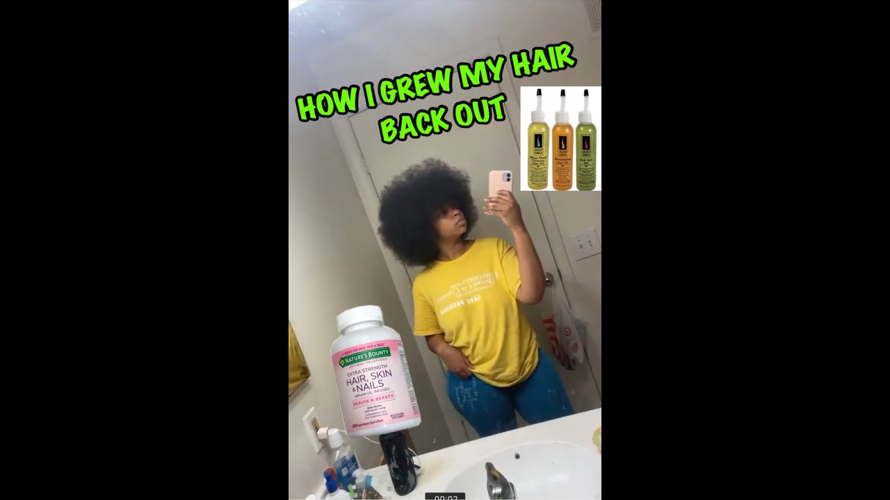 How to grow your hair back! MY NATURAL HAIR JOURNEY #23 - YouTube