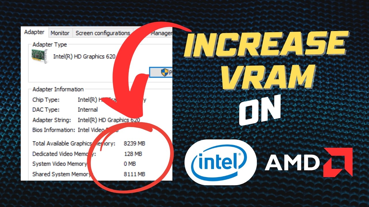 How to Increase VRAM on Intel and AMD (Windows 10/11) - YouTube