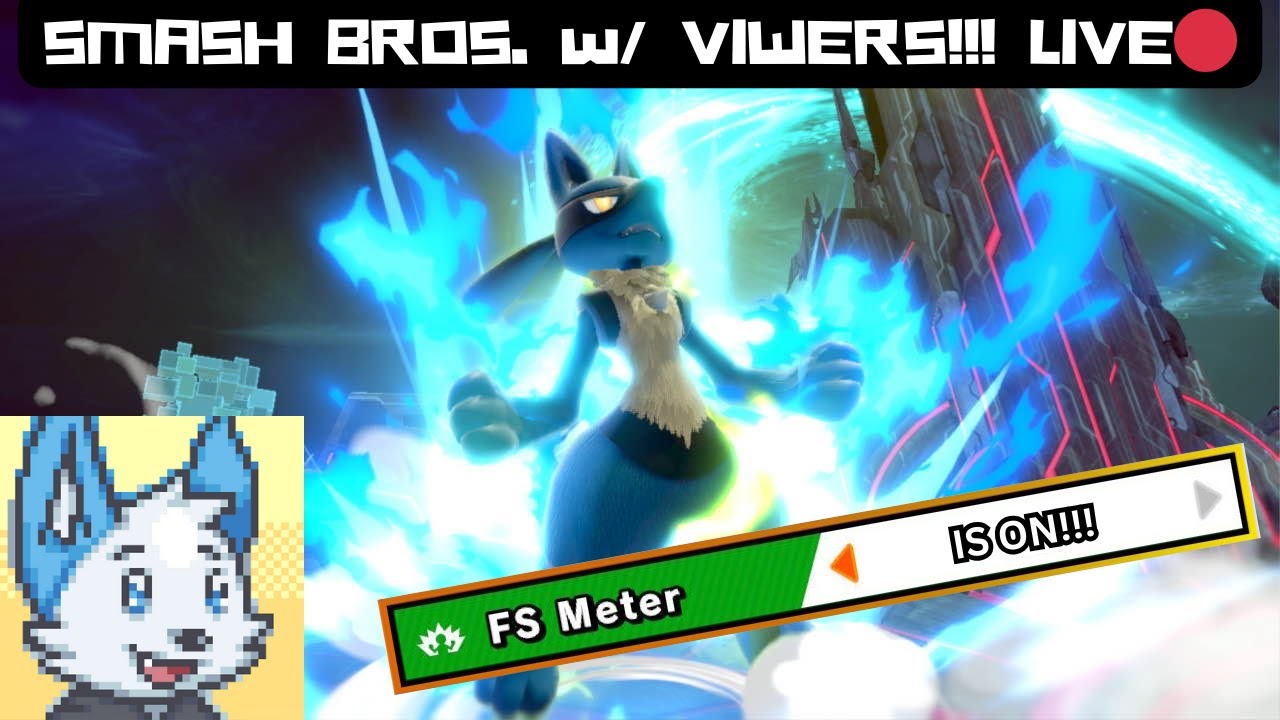 LIVE🔴 Playing Super Smash Bros. Ultimate with SMASH METER ON w/Viewers ...