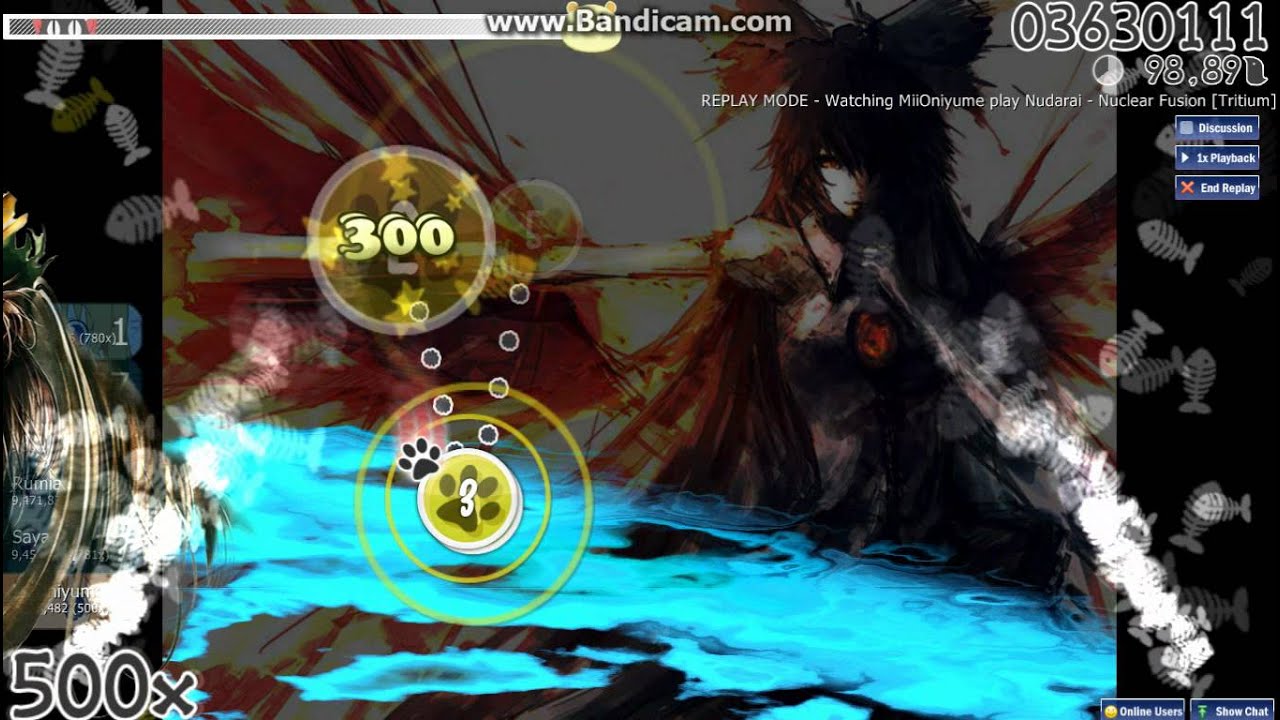 Nudarai - Nuclear Fusion [Tritium] - osu! - YouTube