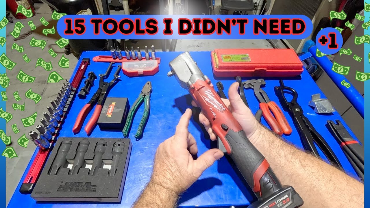 15 TOOLS I DID NOT NEED TO BUY, LUXURY TOOLS TO FILL THE TOOL BOX ...