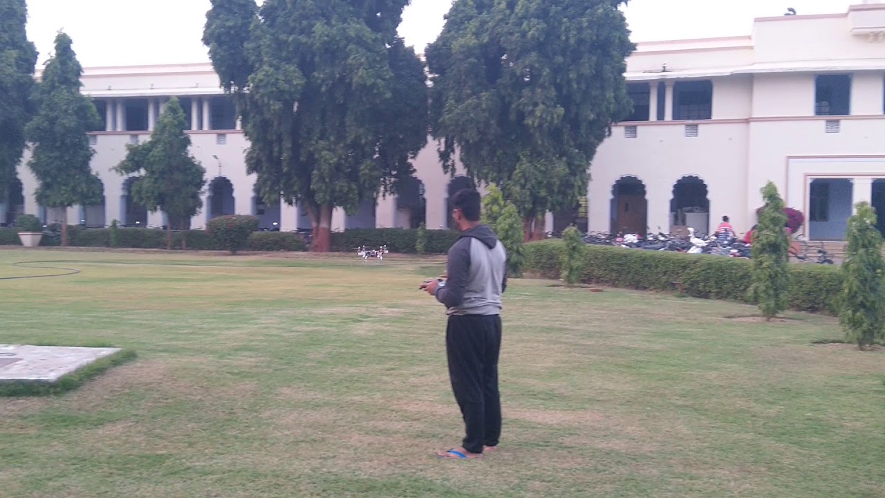 Our first controlled drone flight by Team Robocon BITS Pilani - YouTube