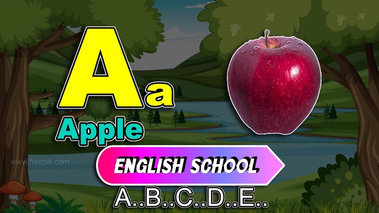 ABC Letters Learning lesson 77 _Basic English one world A to Z alphabet ...