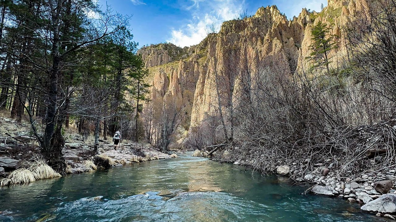 MOST BEAUTIFUL PLACE IN NEW MEXICO? WINTER Backpacking the Gila ...