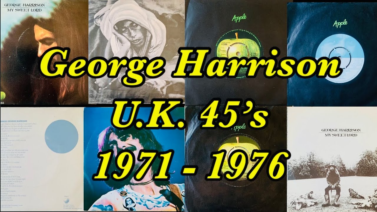 George Harrison U.K. 45 Collection 1971 -1976, Apple Records! - YouTube