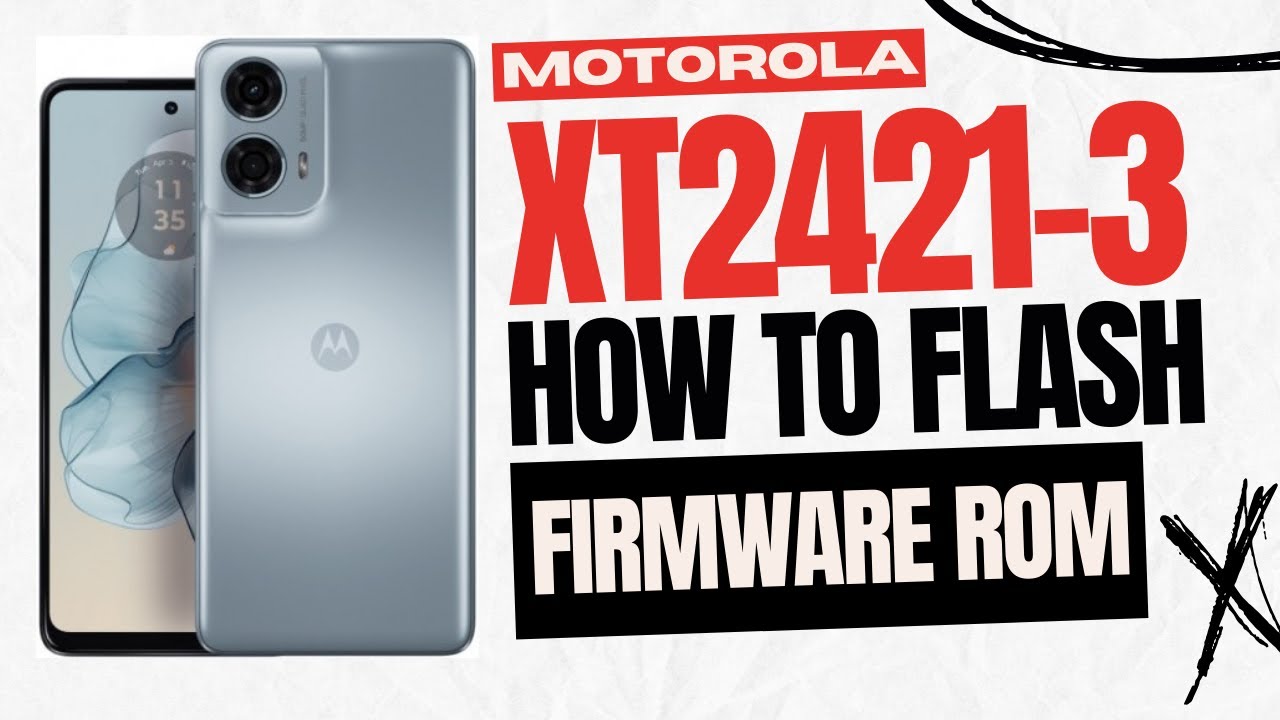 Moto G24 Power XT2421-3 Stock ROM Flashing Tutorial (Official Firmware ...