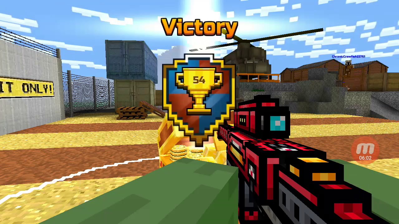 Pixel gun point capture gameplay #1 - YouTube