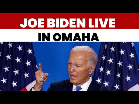 LIVE: Ex-US President Joe Biden  Delivers Remarks At Ben Nelson Gala In Omaha, Nebraska | US News
