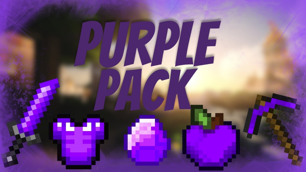 Minecraft Purple PvP Texturepack! - YouTube