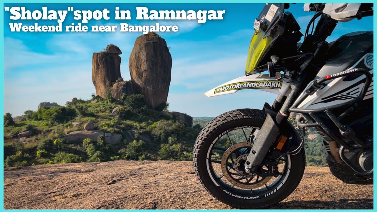 Famous hills of "Sholay" & Thatte Idli of Mysore Expressway | Ramnagar ...