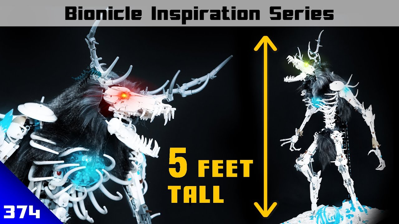 HUGE LEGO MONSTER - Bionicle Inspiration Series - Titans (Ep 374) - YouTube