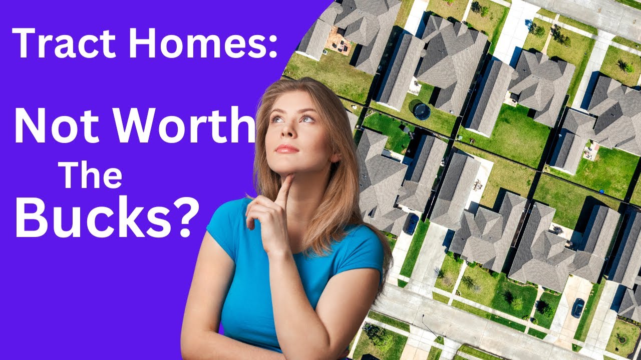What is a tract home ~ and what are the pros and cons - YouTube