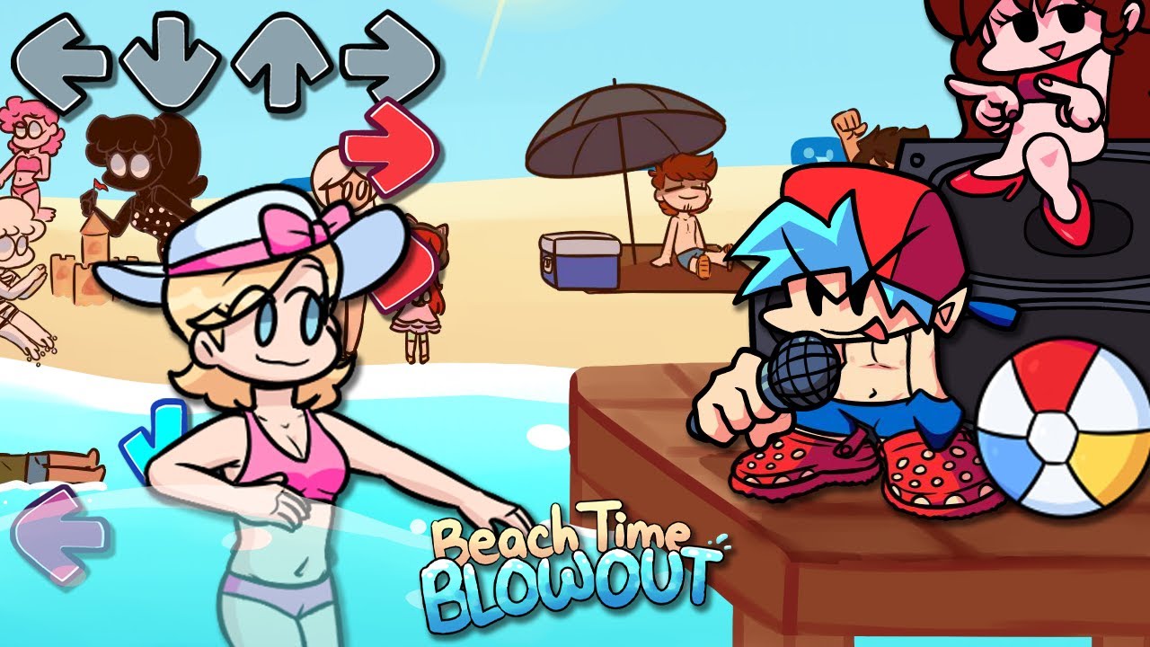 PghLFilms Plays Beach Time Blowout in Friday Night Funkin' - YouTube