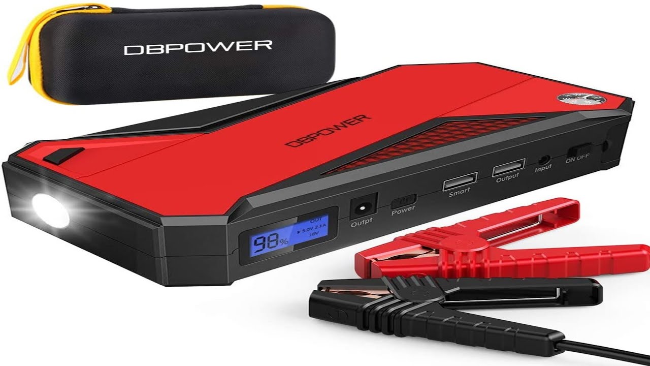 Jump Starter | Best DBPOWER 800A 18000mAh Portable Car Jump Starter ...