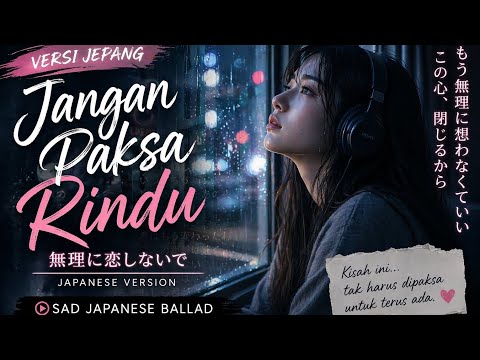 Jangan Paksa Rindu (Versi Jepang) – 無理に恋しないで | Japanese Emotional Ballad