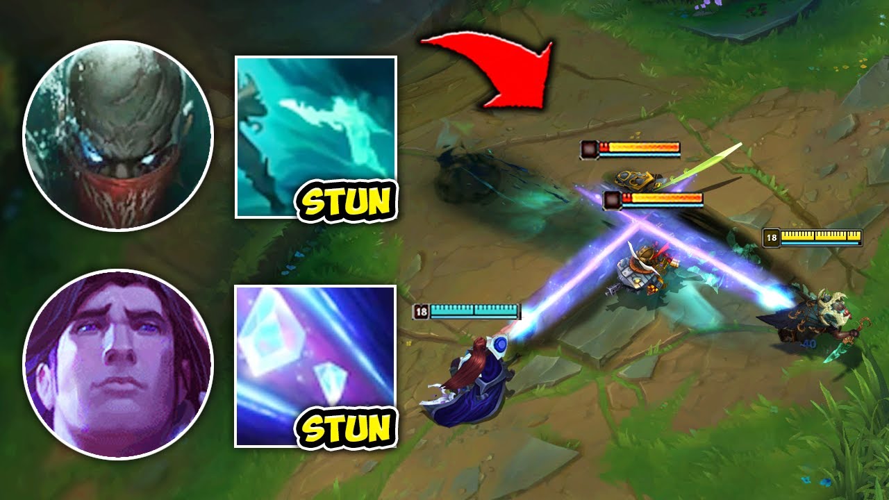 We created an undodgeable Pyke Stun with this secretly amazing bot comp ...