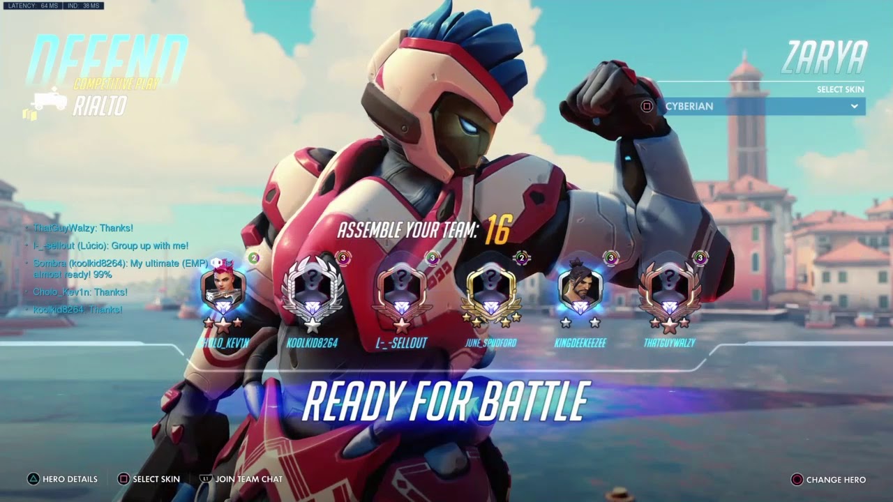 Overwatch - Ranked: Diamond Dvivision - Reinhardt - YouTube