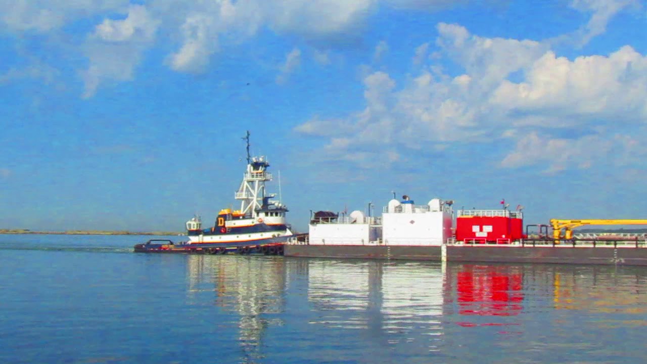 Calusa Coast & Barge Delaware 7/6/2020 - YouTube