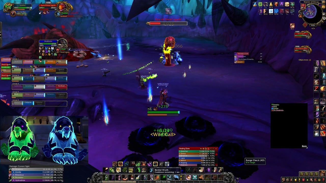 [WoW] Left Hand Path vs Drest'agath - Heroic - YouTube