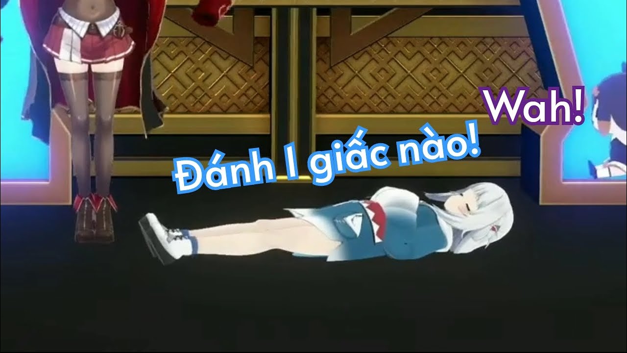 Gura cosplay Ina một cách cực kì FLOOR [Hololive Vietsub] - YouTube