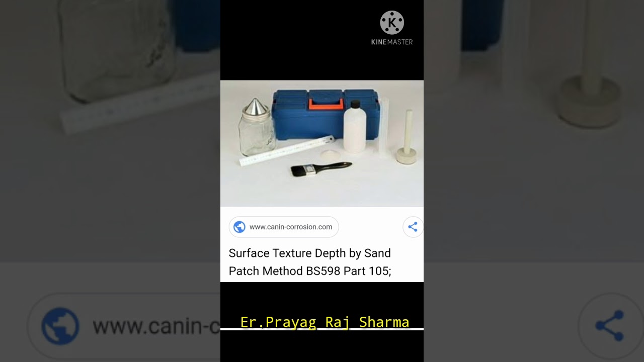 Sand Patch Method for Surface Texture measurement full details by Er ...