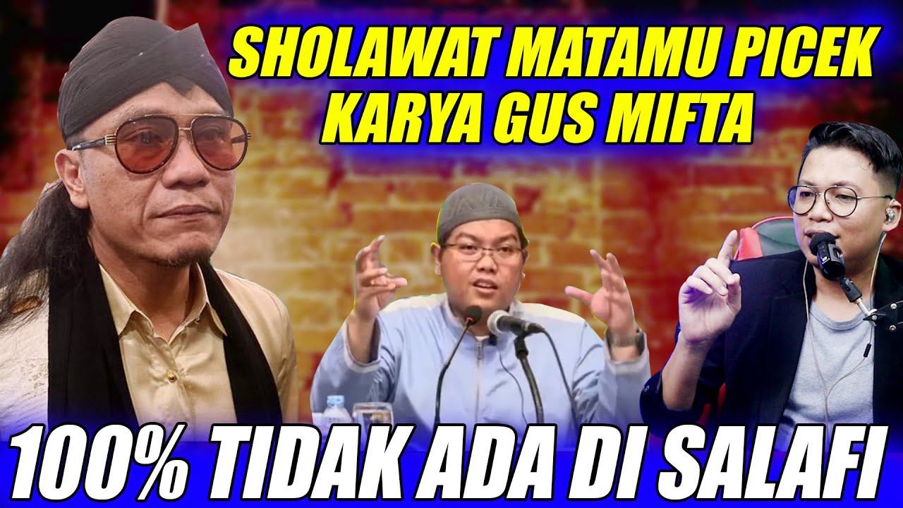 VIRAL SHOLAWAT MATAMU PICEK KARYA GUS MIFTA - YouTube