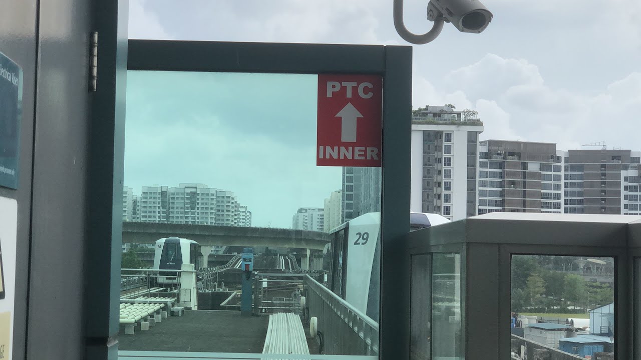 MRTravels on the Punggol LRT: Trainspotting @ Sam Kee + Lift - YouTube