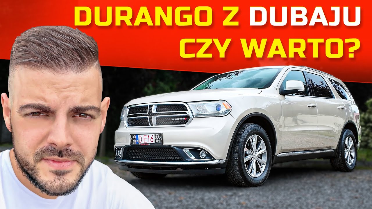 Idealne daily dla dużej rodziny. Dodge Durango z silnikiem V6. Ile ...