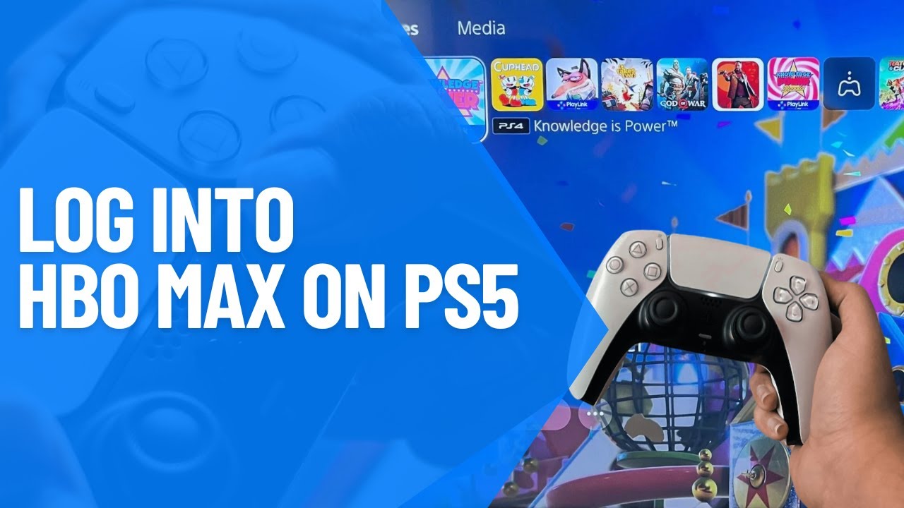 How to Log Into HBO Max on PS5 (2025) - YouTube