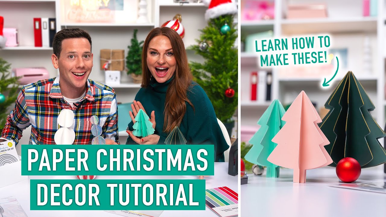 DIY Christmas Decor Tutorials + Giveaway | Scrapbook.com - YouTube